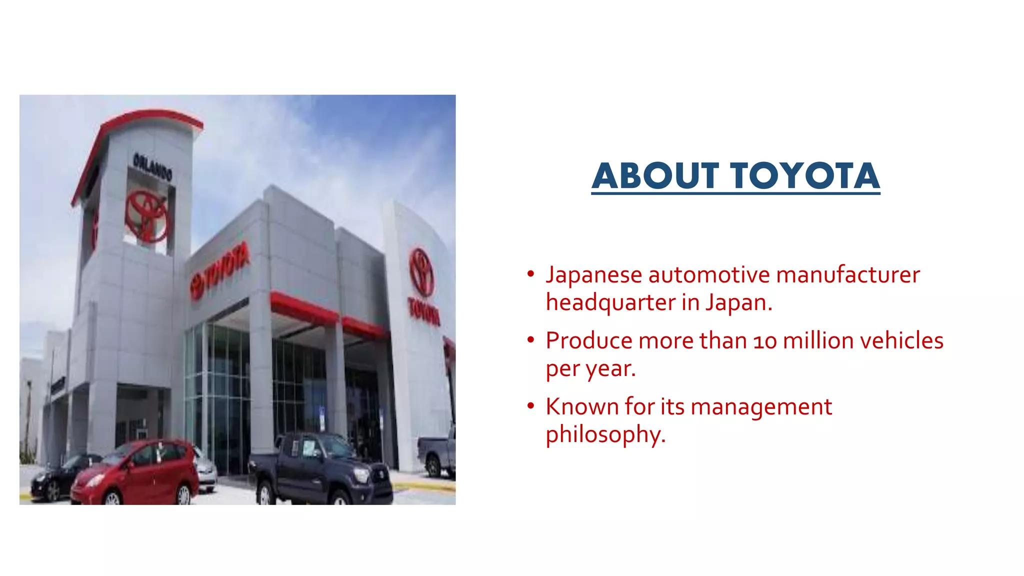 Toyota Product Strategy | PPTX