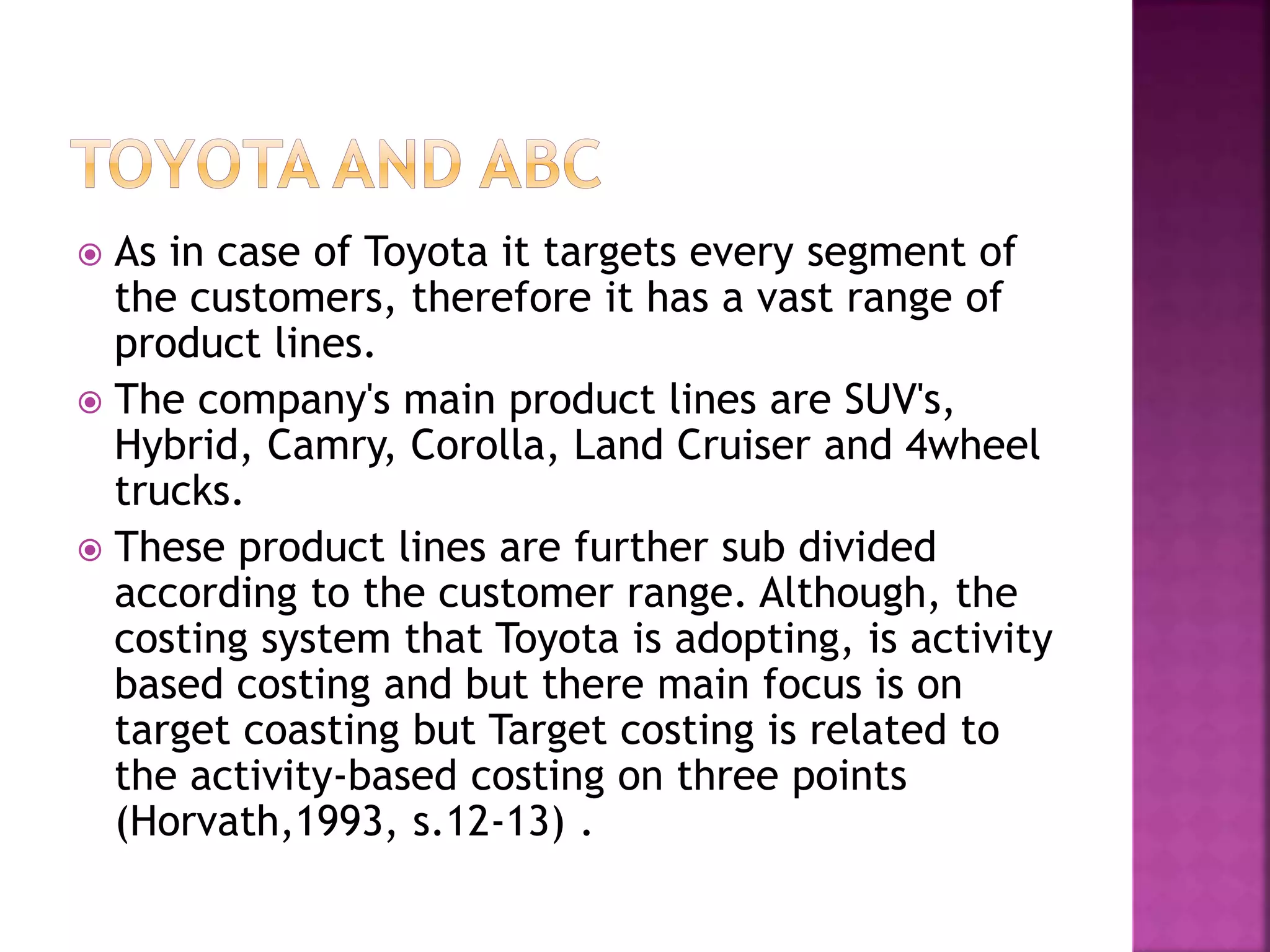Toyota- Accounting Practices | PPTX