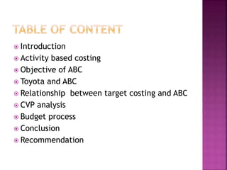 Toyota- Accounting Practices | PPTX