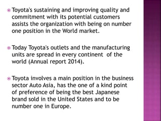 Toyota- Accounting Practices | PPTX