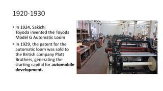 Toyota production history | PPTX