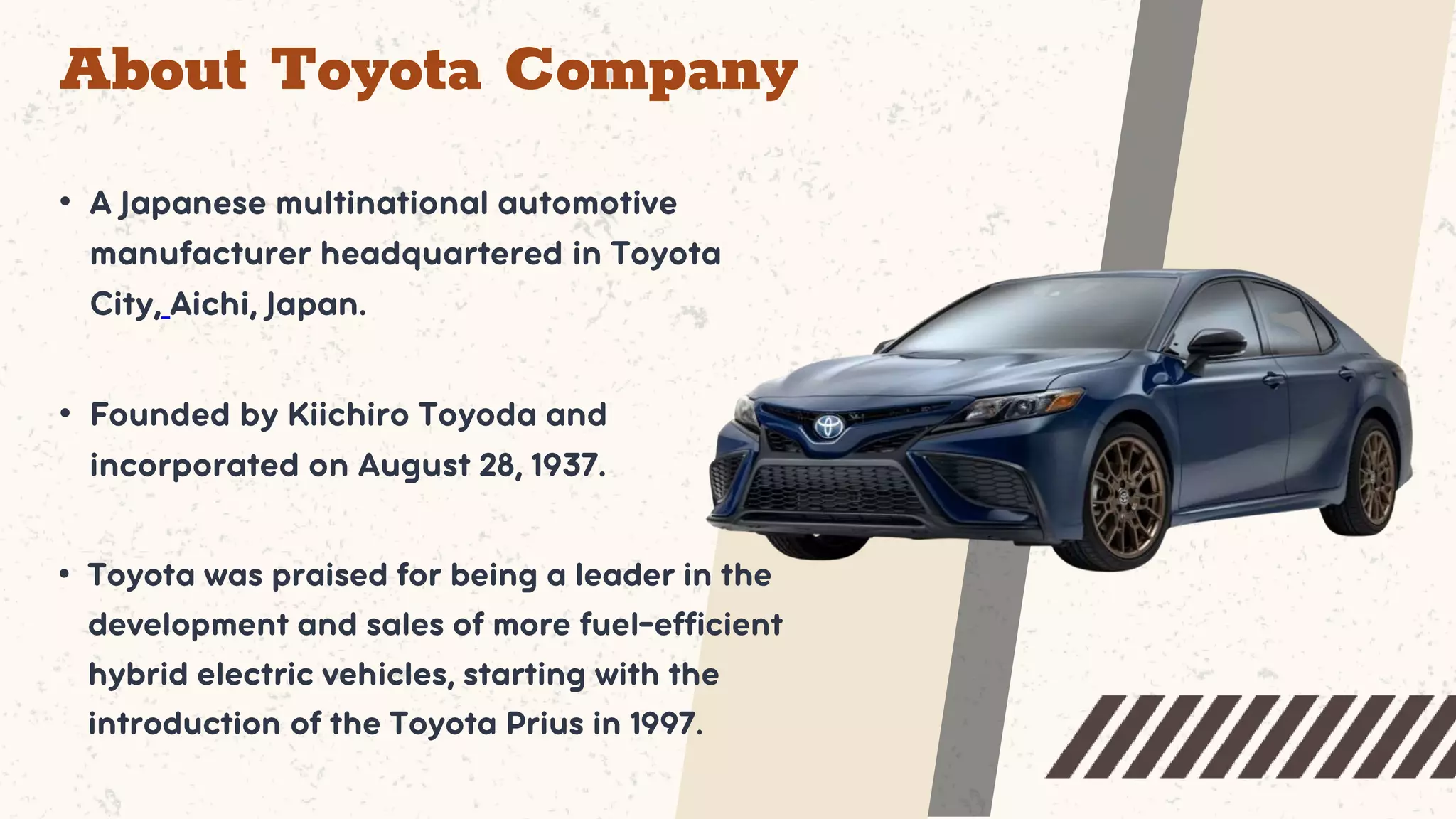 case study of Toyota | PPTX