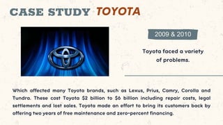 case study of Toyota | PPTX