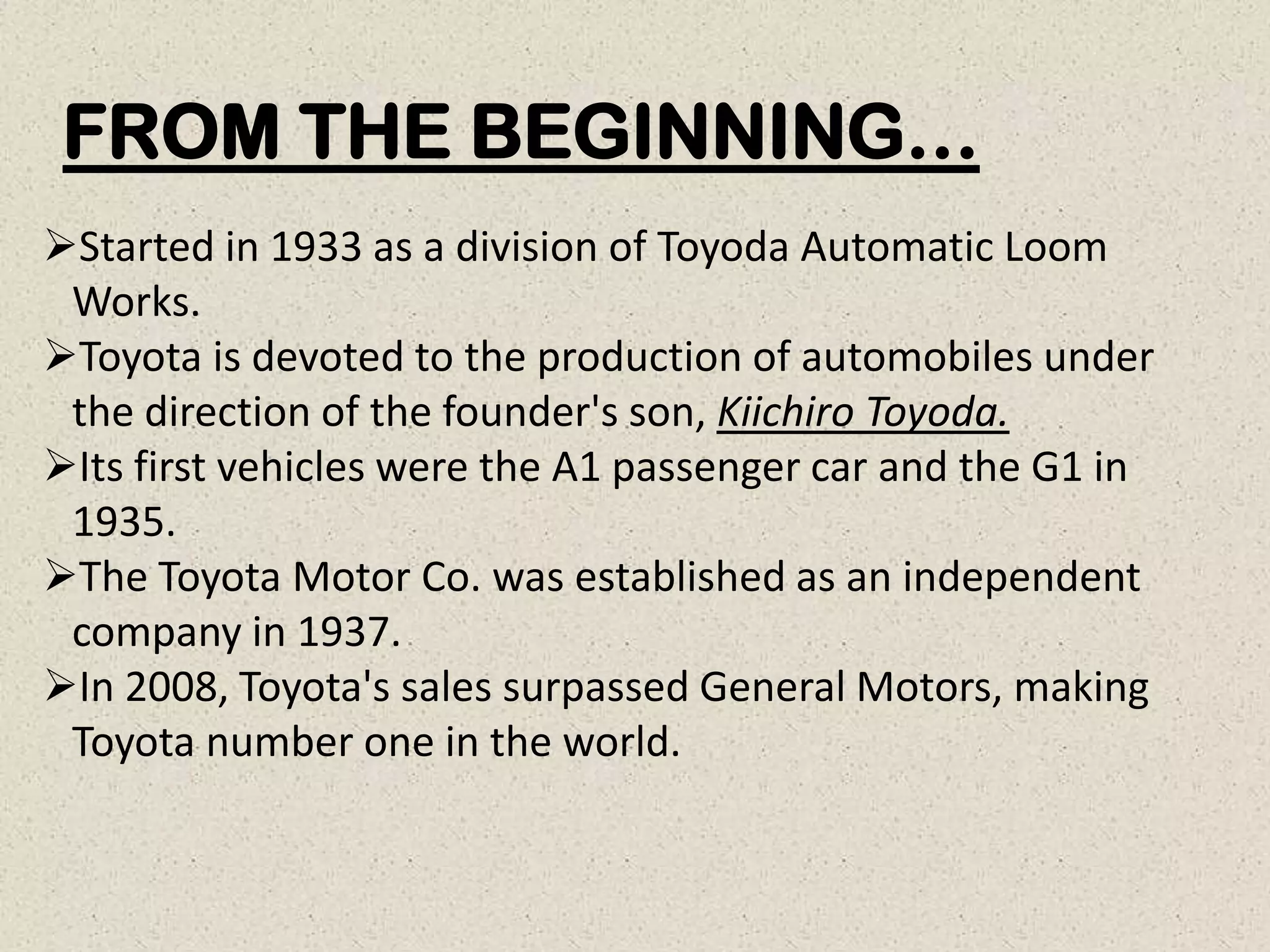 Toyota Production System | PPTX
