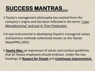 Toyota Production System | PPTX