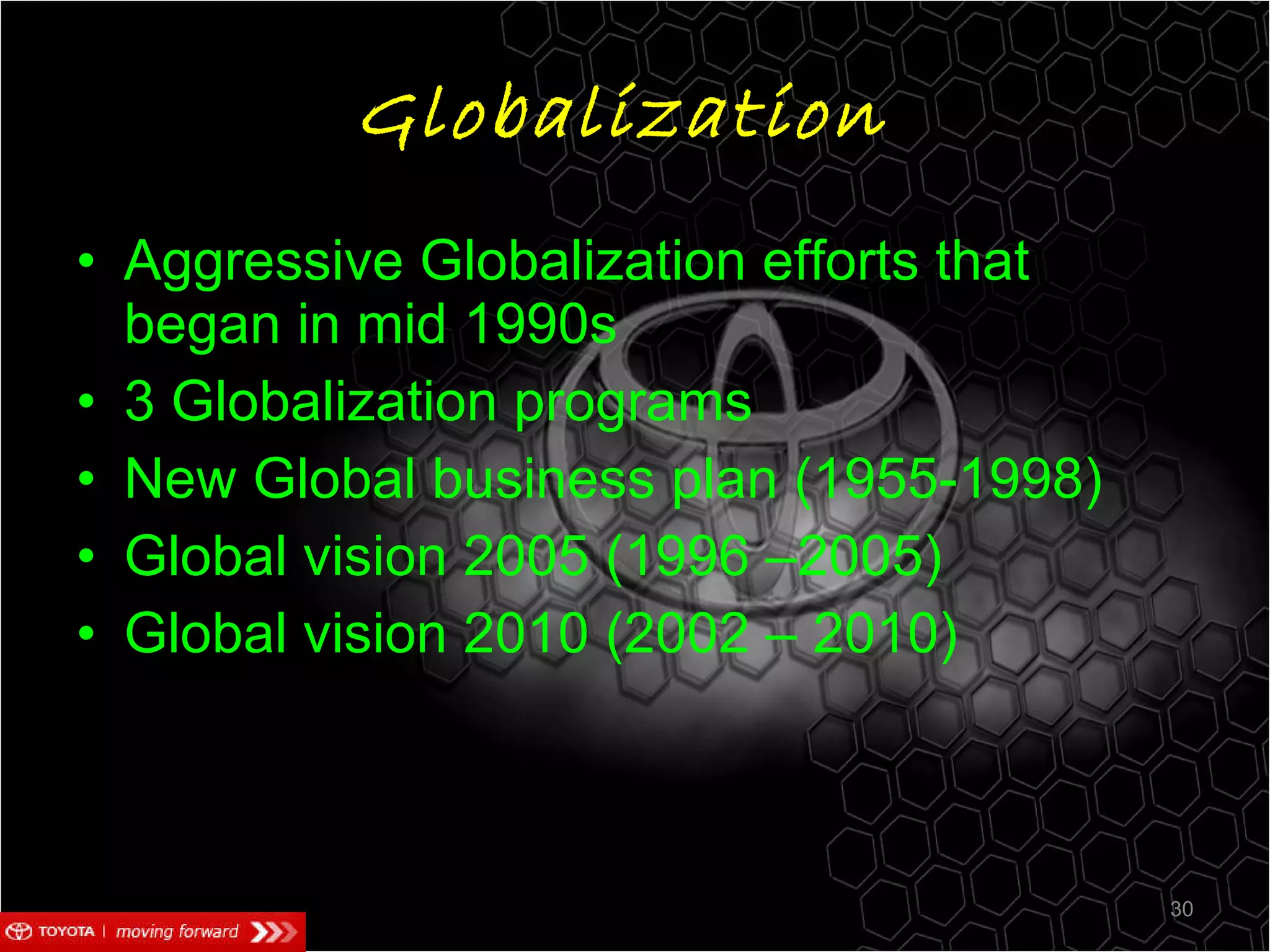 Toyota- International business mgt | PPT