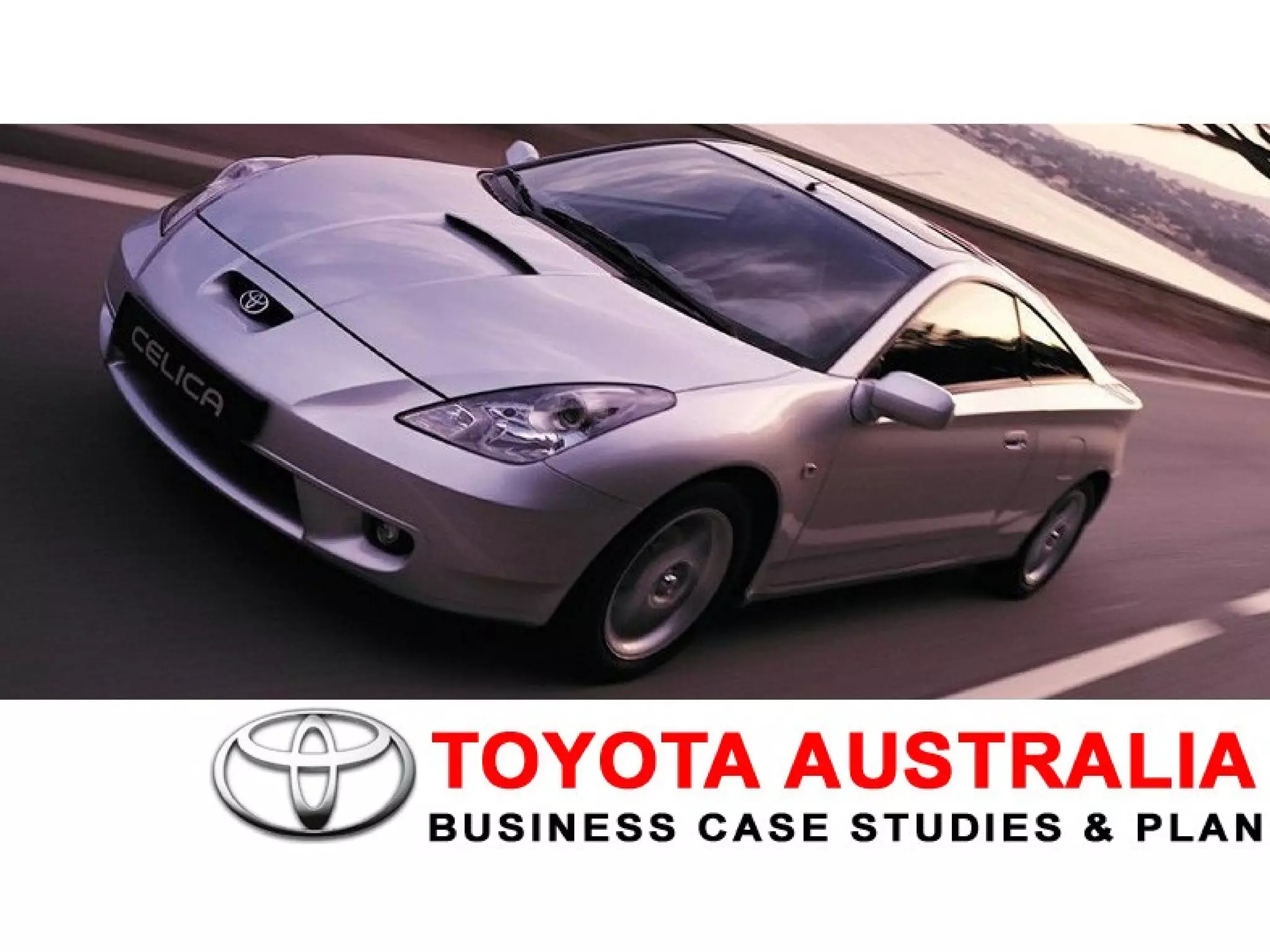 Toyota Production System (Bussiness Case Studies & Plan) | PPT