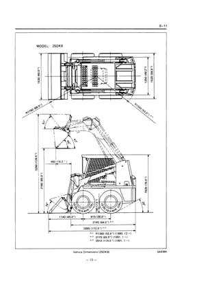 Toyota 2 sdk8 skid steer loader service repair manual | PDF
