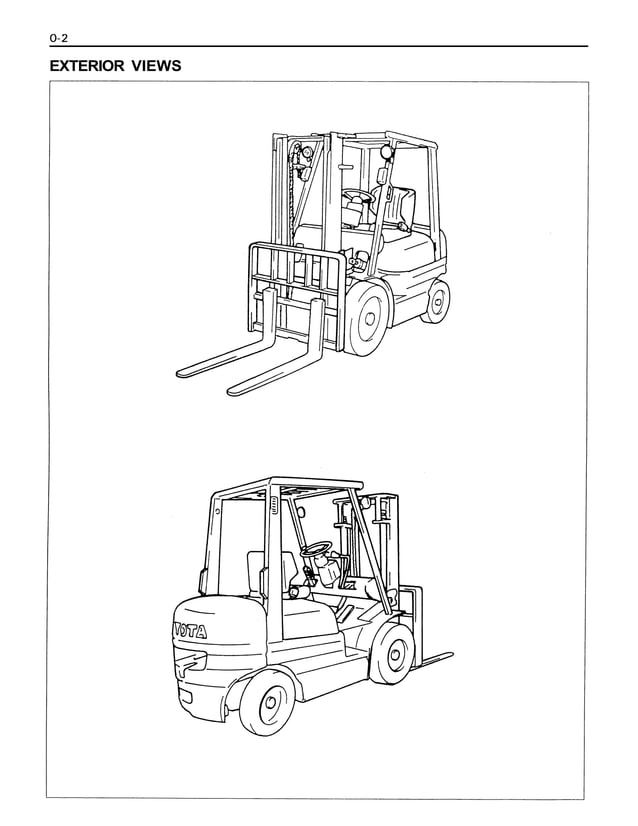 Toyota 62 6 fdu30 forklift service repair manual | PDF