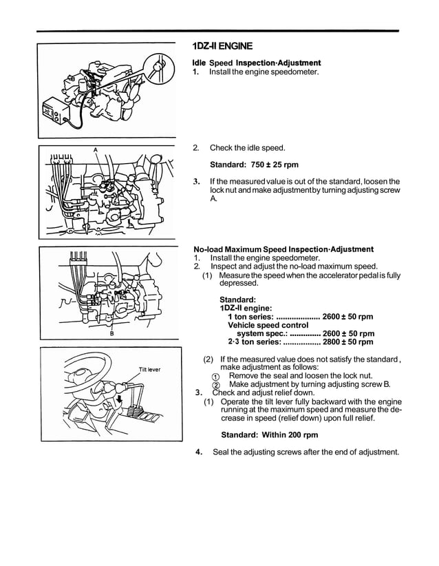 Toyota 7 fgu25 forklift service repair manual | PDF