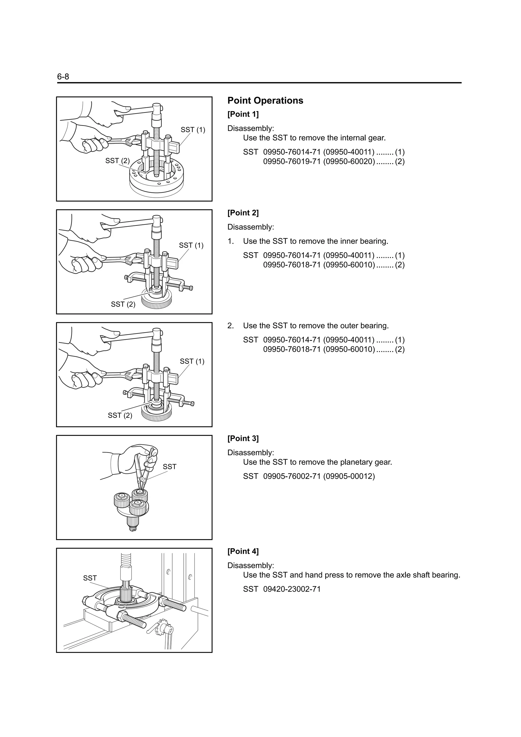 Toyota 8 fbmt20 forklift service repair manual | PDF