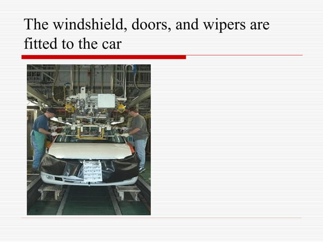 presentation on Toyota Assembly Unit Simulation | PPT