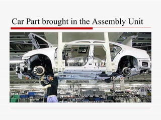 presentation on Toyota Assembly Unit Simulation | PPT