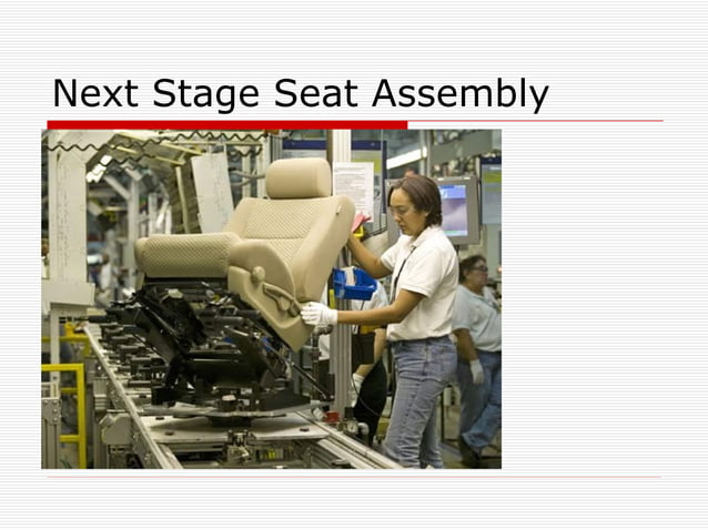 presentation on Toyota Assembly Unit Simulation | PPT