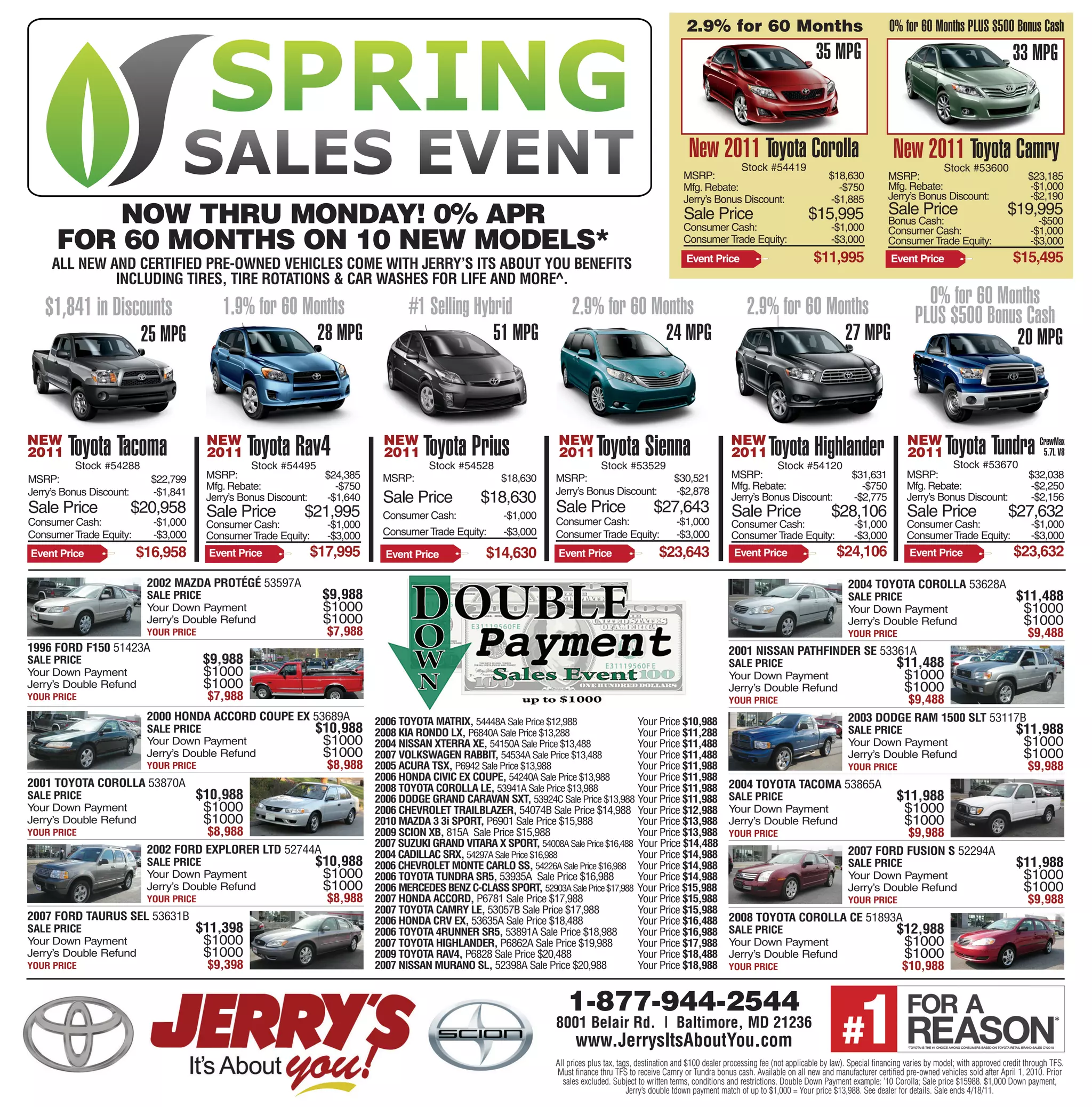 Jerry's Toyota in Baltimore, Maryland | PDF