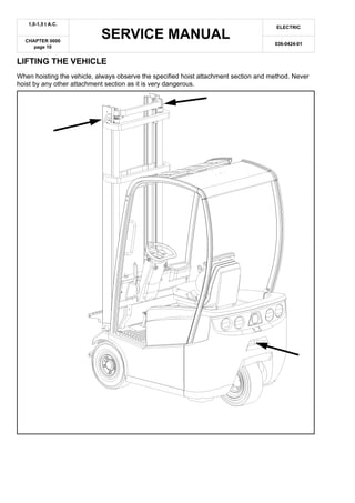 Toyota bt c3 e100r forklift service repair manual | PDF