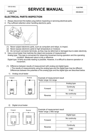 Toyota bt c3 e100r forklift service repair manual | PDF