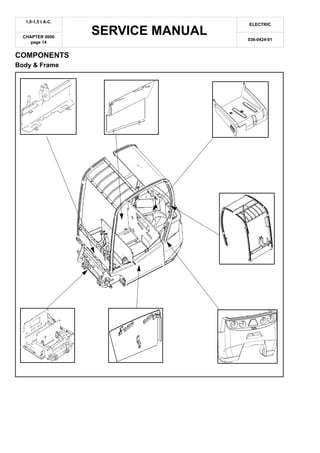 Toyota bt c3 e100r forklift service repair manual | PDF