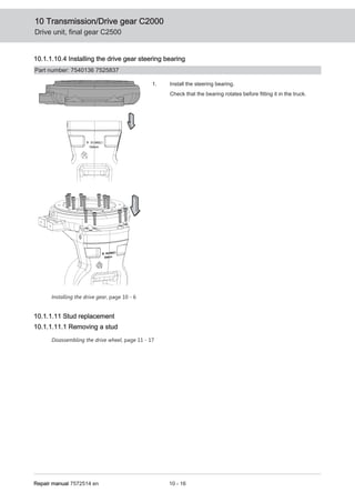 Toyota bt lpe220 electric pallet truck service repair manual | PDF