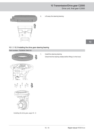 Toyota bt lpe220 electric pallet truck service repair manual | PDF