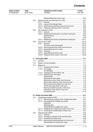 Toyota bt reflex rre180 reach forklift reach trucks service repair ...