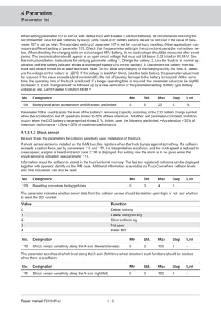 Toyota bt reflex rre200 hcc high performance reach truck service repair ...