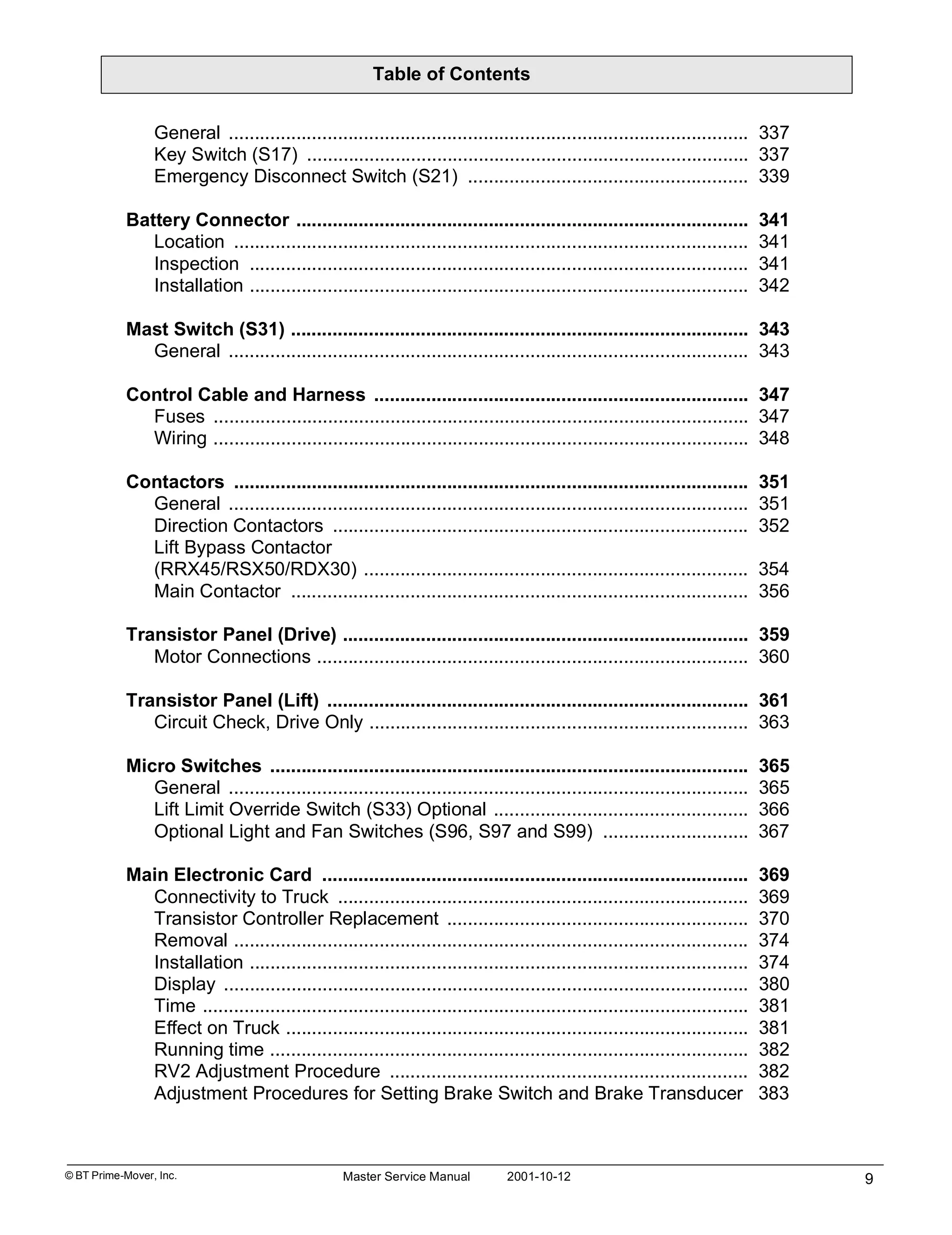 Toyota bt rrx35 electric electrical stand up rider truck service repair ...
