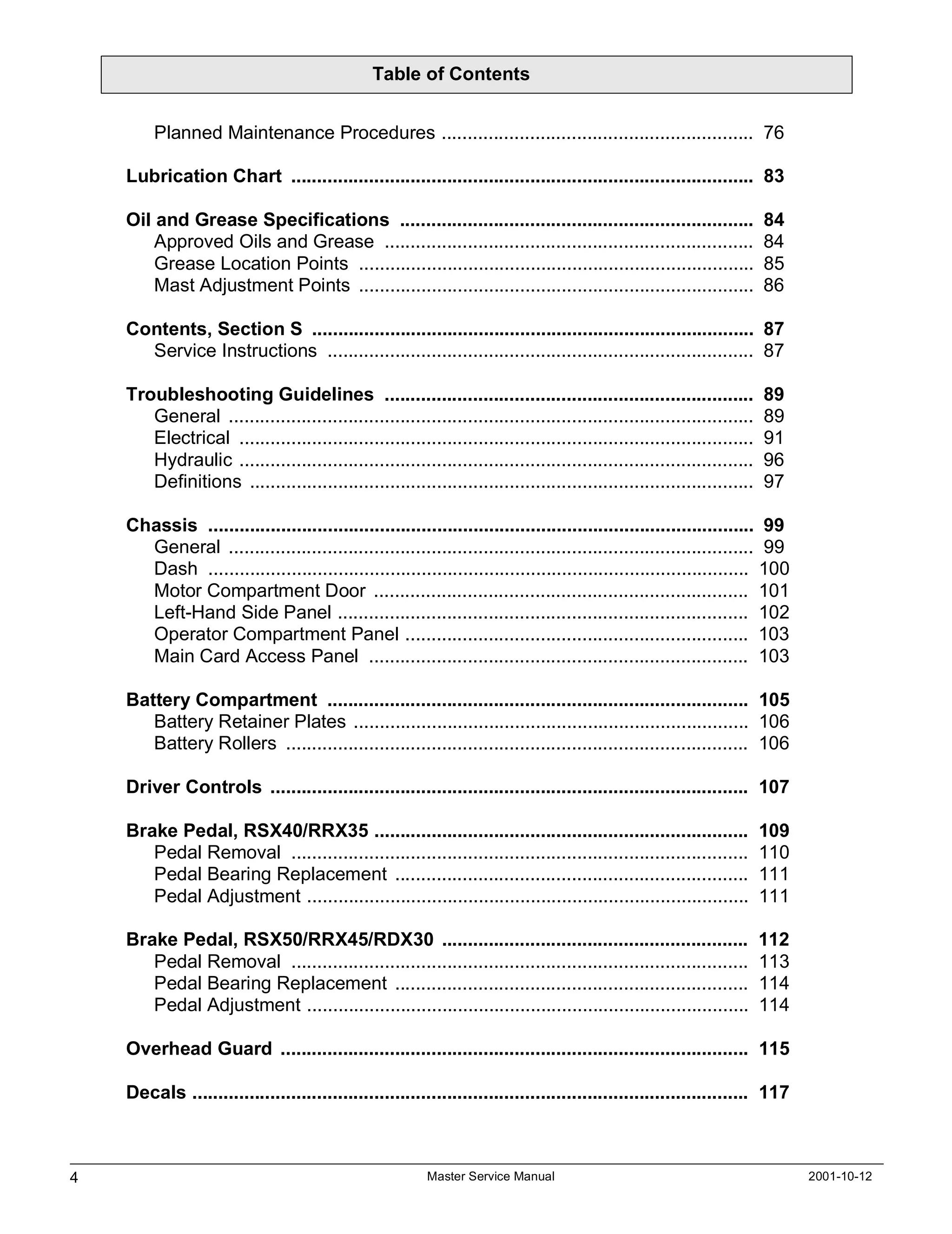 Toyota bt rrx35 electric electrical stand up rider truck service repair ...