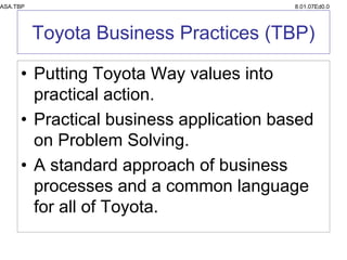 Toyota Business Practice - English.ppt