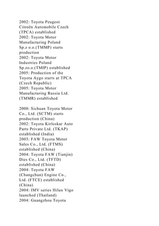 Toyota case Mission safety, quality, volume .docx