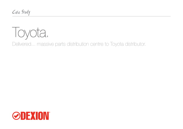 Toyota case study | PDF | Logistics | Business