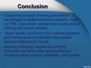 Toyota case study | PPT