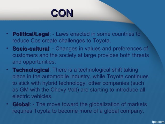 Toyota case study | PPT | Automotive Industry | Industries