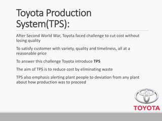 Toyota case study | PPTX