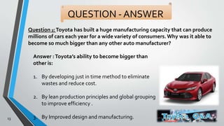 Toyota case study | PPTX