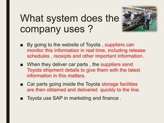 Toyota company | PPTX