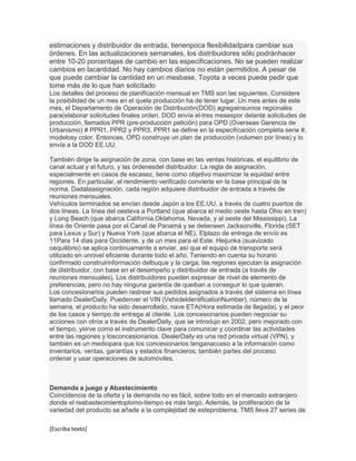 Toyota demand chain management spanish | DOCX