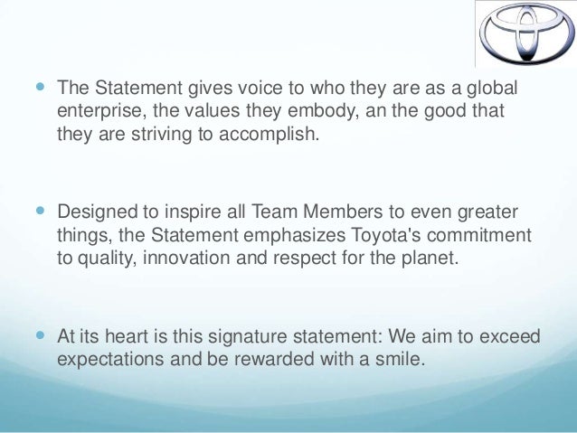 Toyota: Analysis of Vision Statement, Corporate Level Strategies & SW…