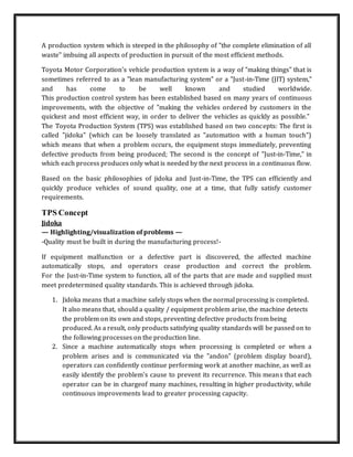 Toyota Supply chain Management | DOCX