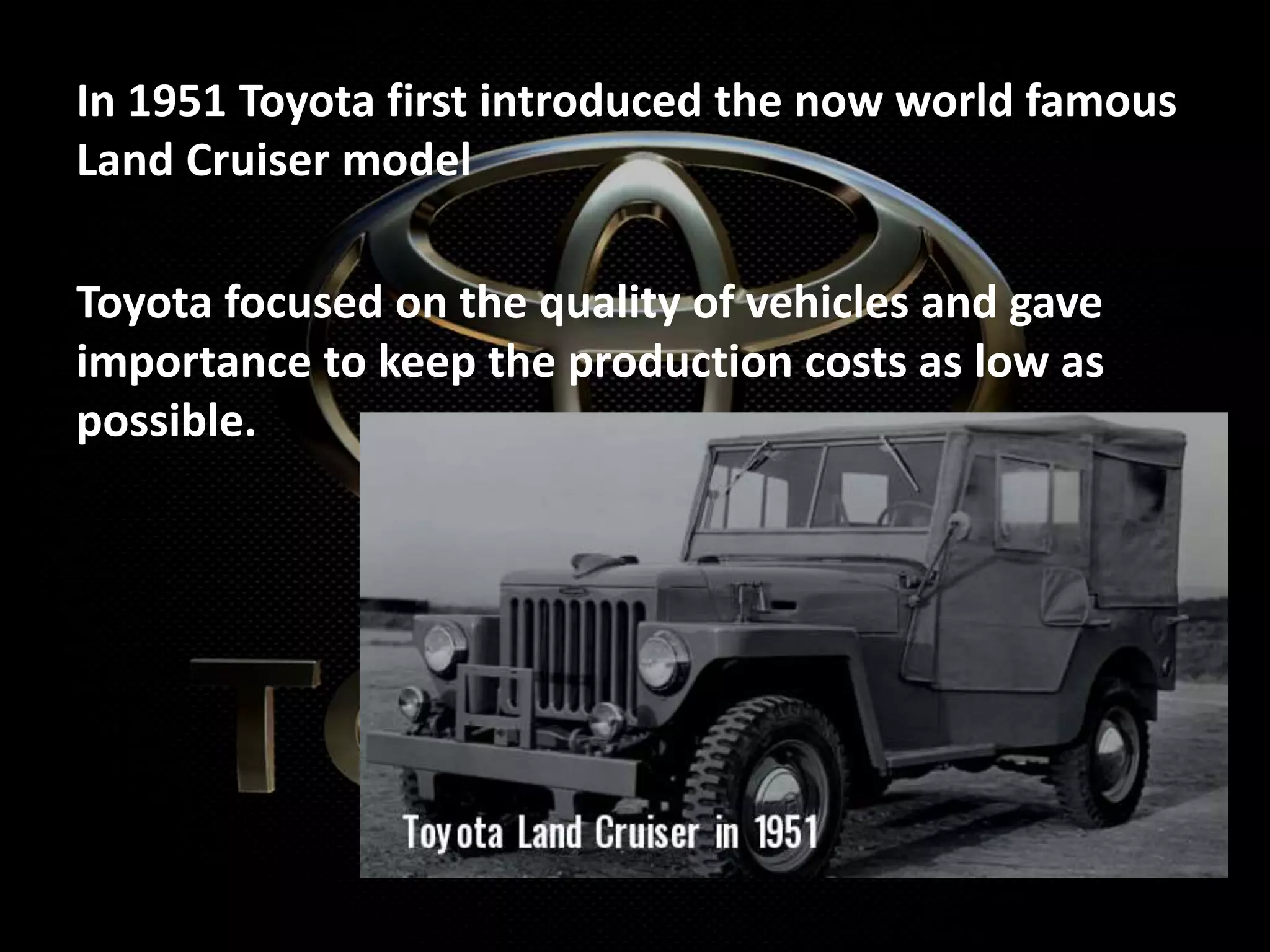 Toyota company presentation | PPTX