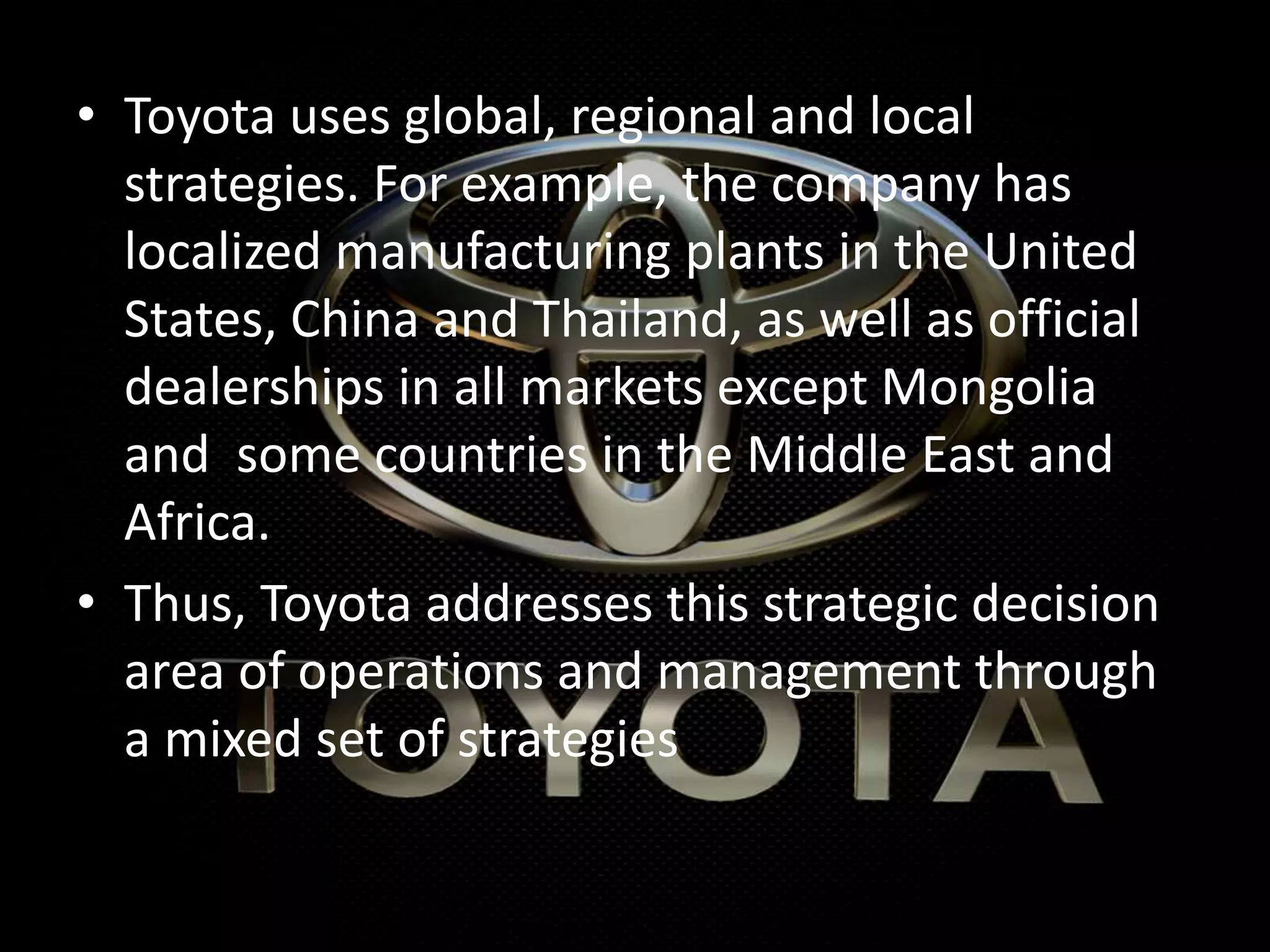 Toyota company presentation | PPTX