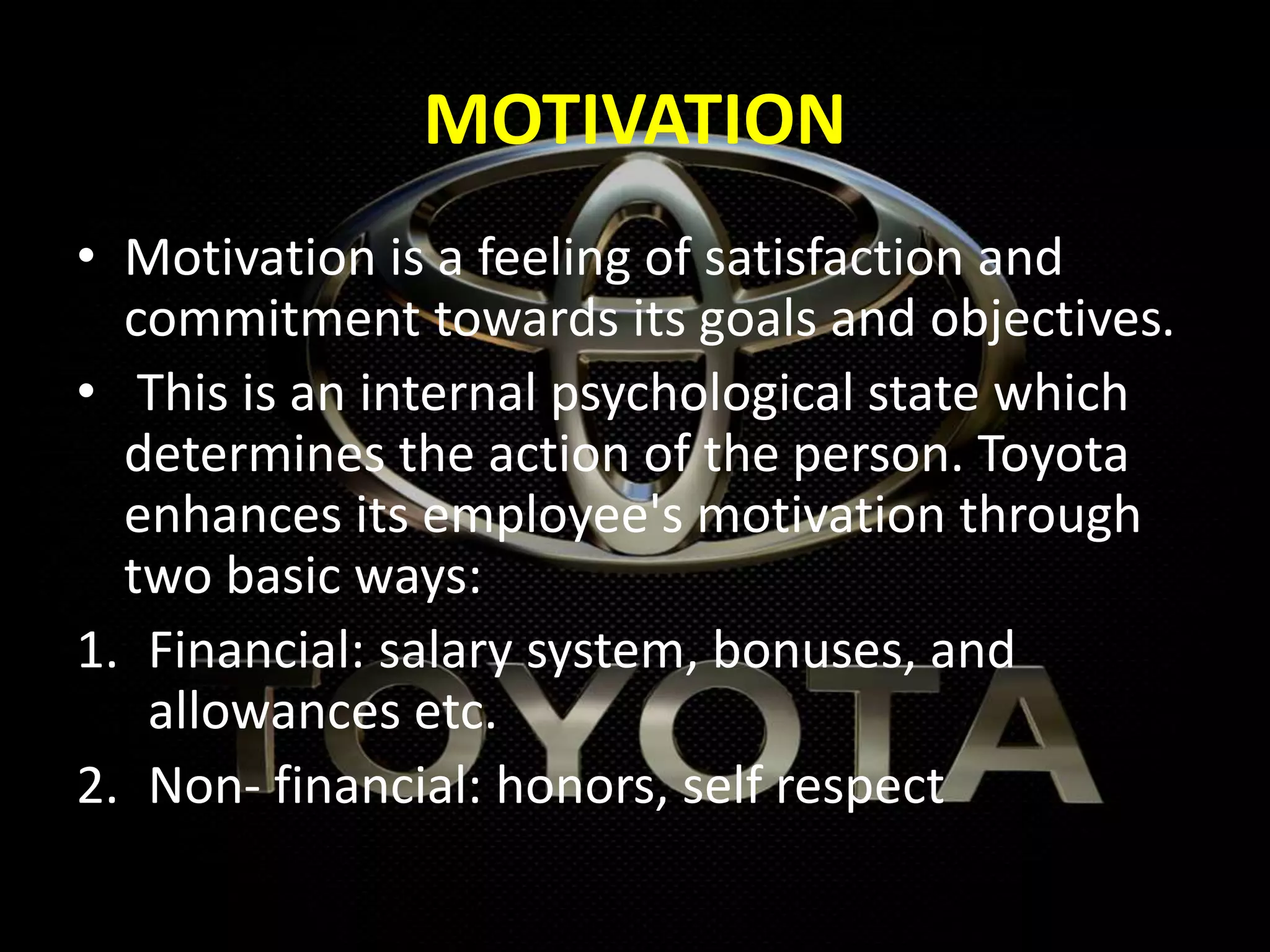 Toyota company presentation | PPTX