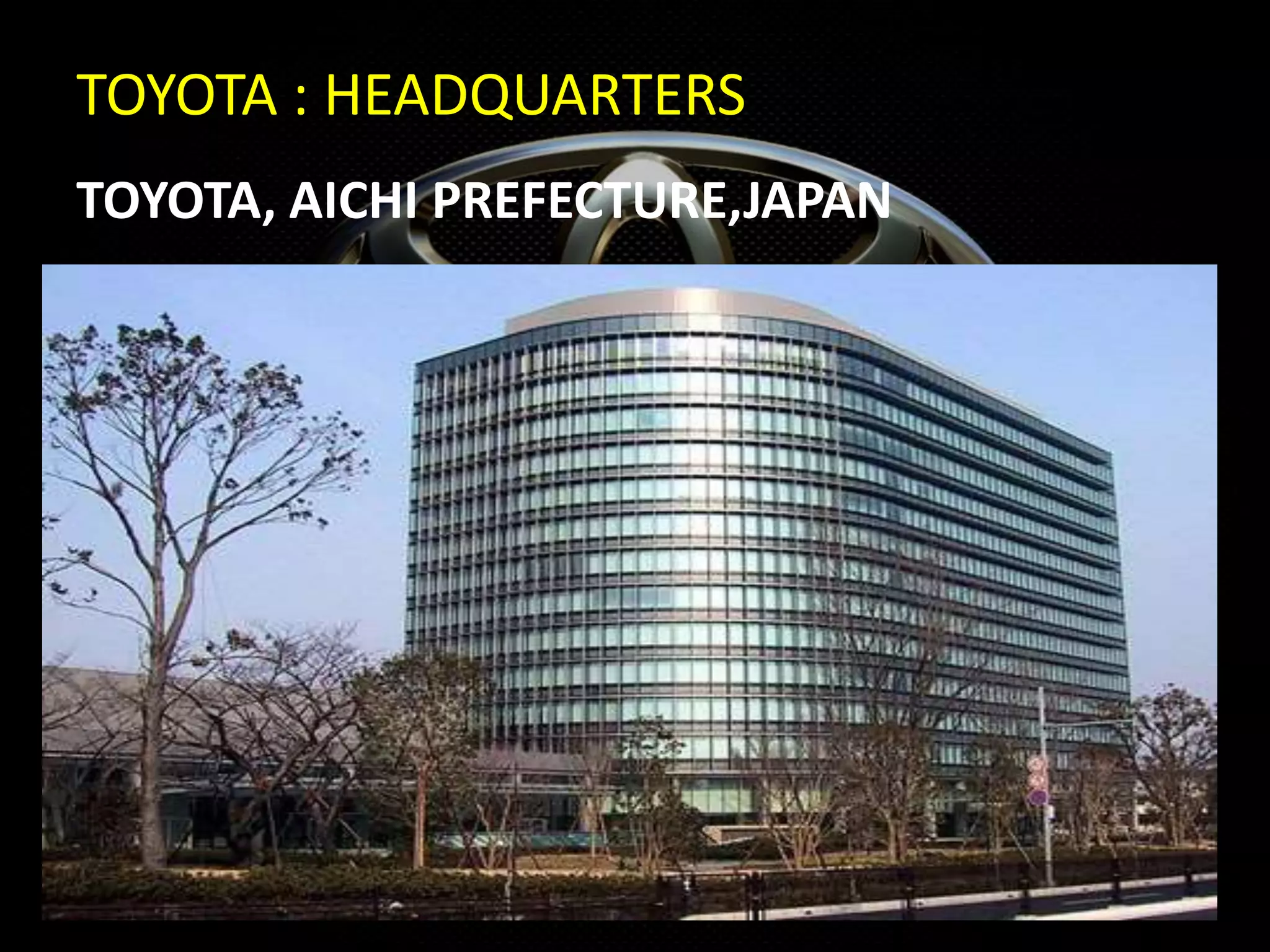 Toyota company presentation | PPTX