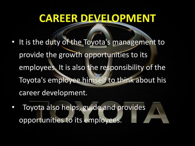 Toyota company presentation | PPTX | Automotive Industry | Industries