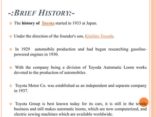 Toyota final ready | PPT