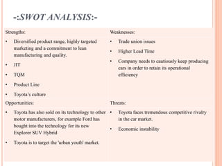 Toyota final ready | PPT