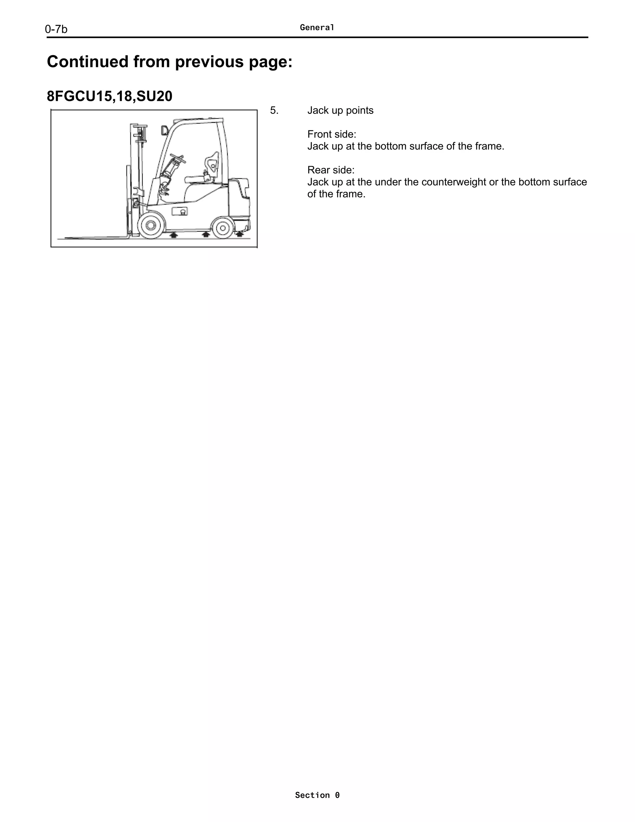 Toyota forklift 8 fgcu15 service repair manual | PDF