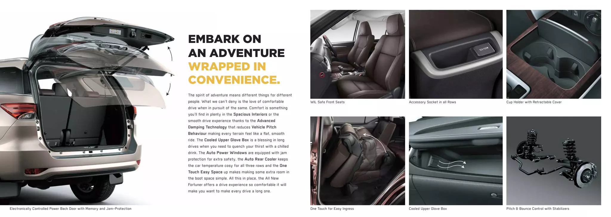 2016 Toyota fortuner brochure | PDF