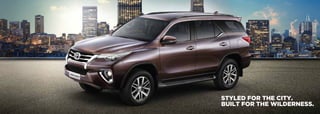 2016 Toyota fortuner brochure | PDF