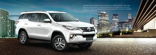 2016 Toyota fortuner brochure | PDF